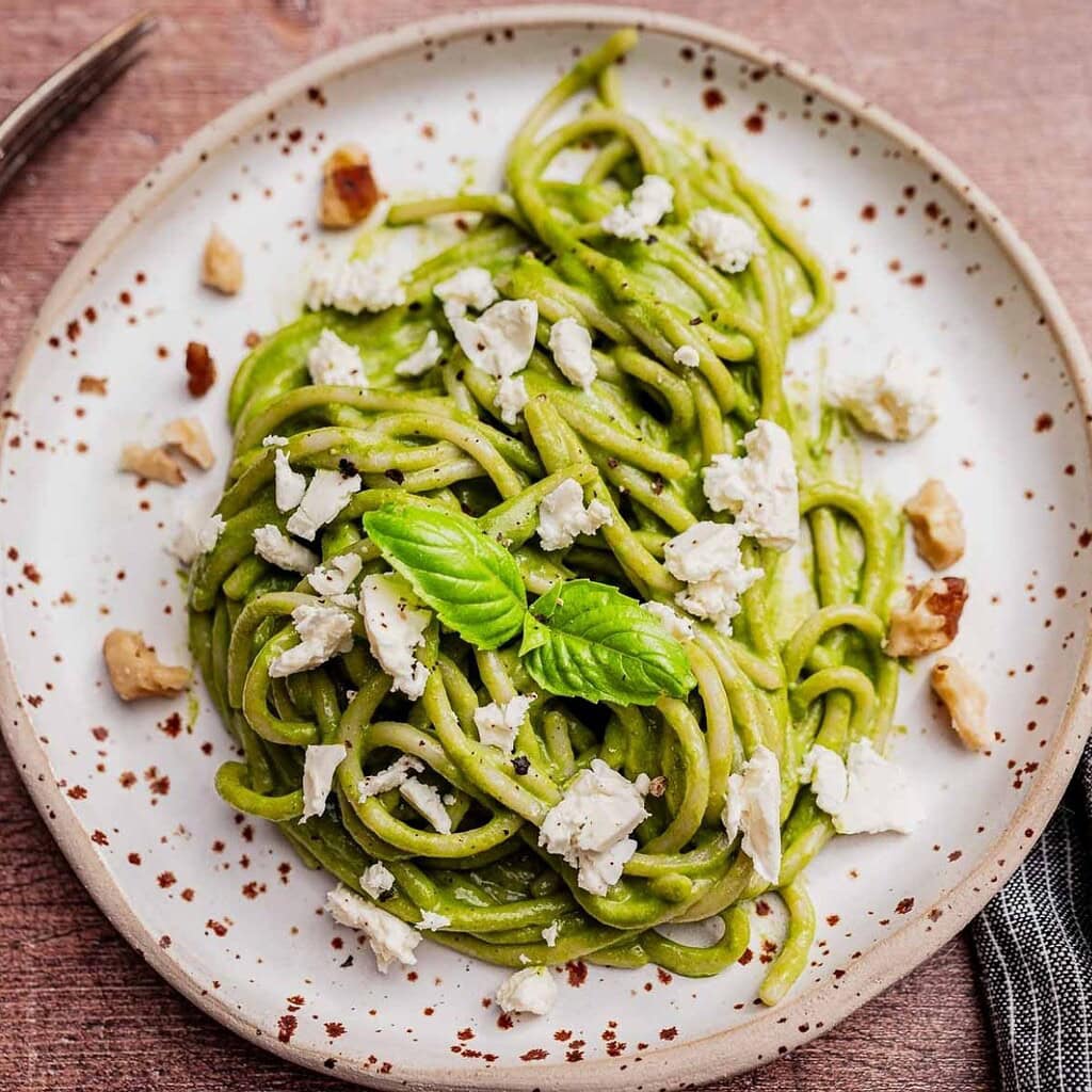 Tallarines Verdes (Peruvian Green Spaghetti)