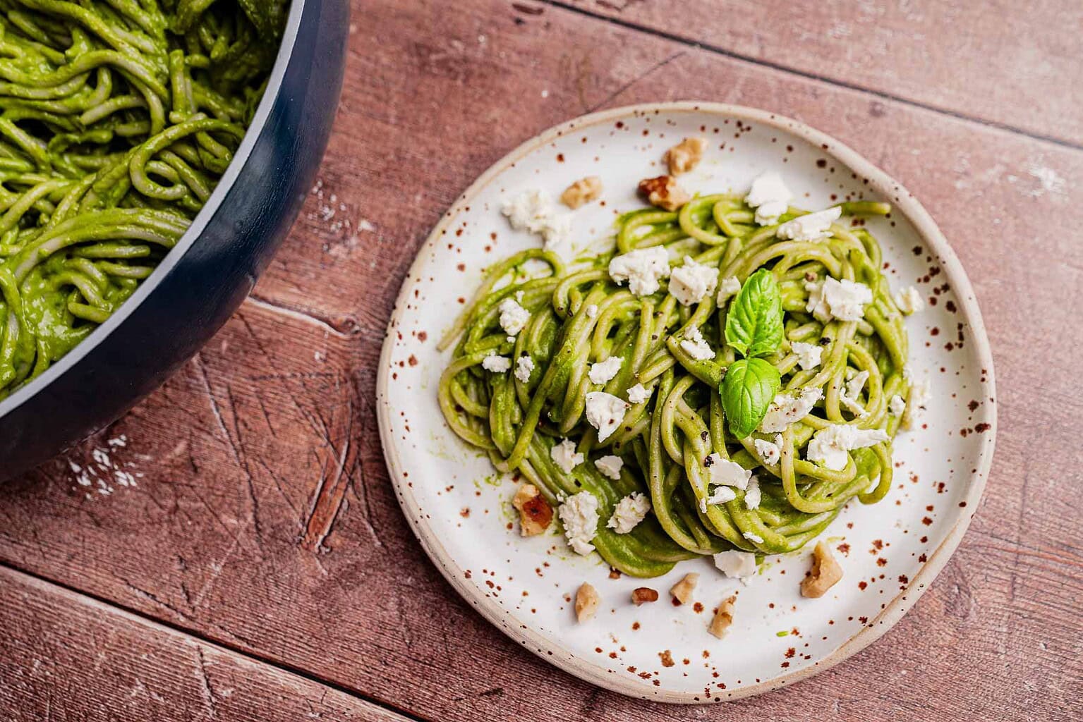 Tallarines Verdes Recipe (Peruvian Green Spaghetti) - The Good Men Project