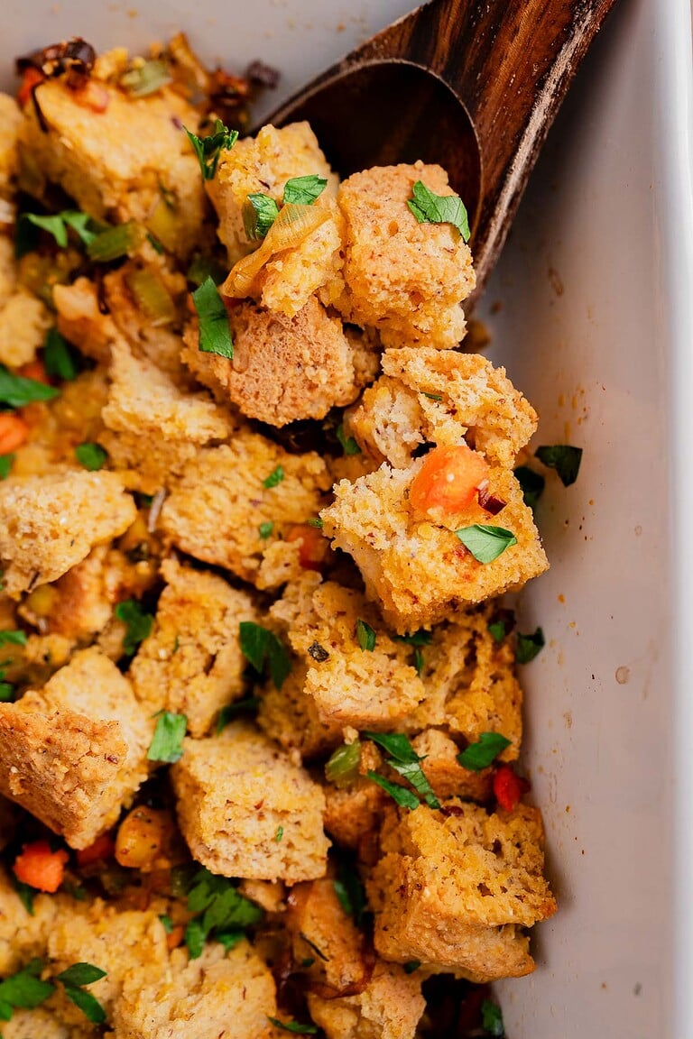 The Best Gluten-Free Cornbread Stuffing