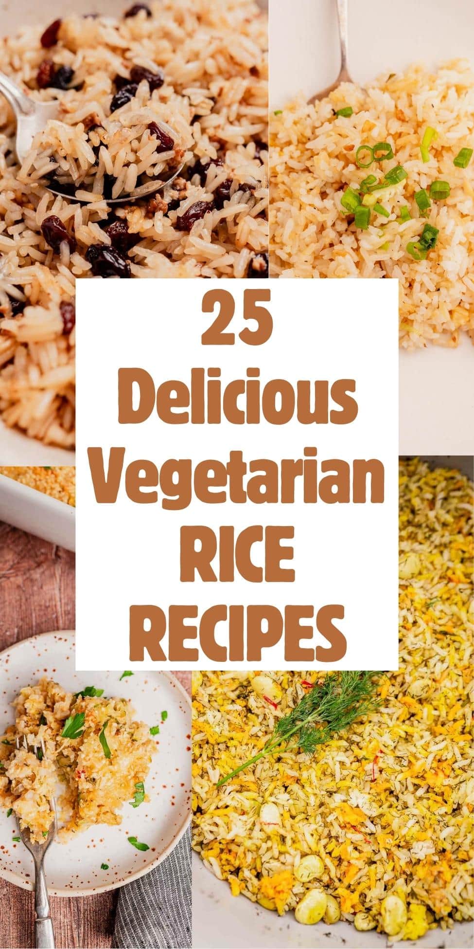 25 Vegetarian Rice Recipes Everyone Will Love - MOON and spoon and yum