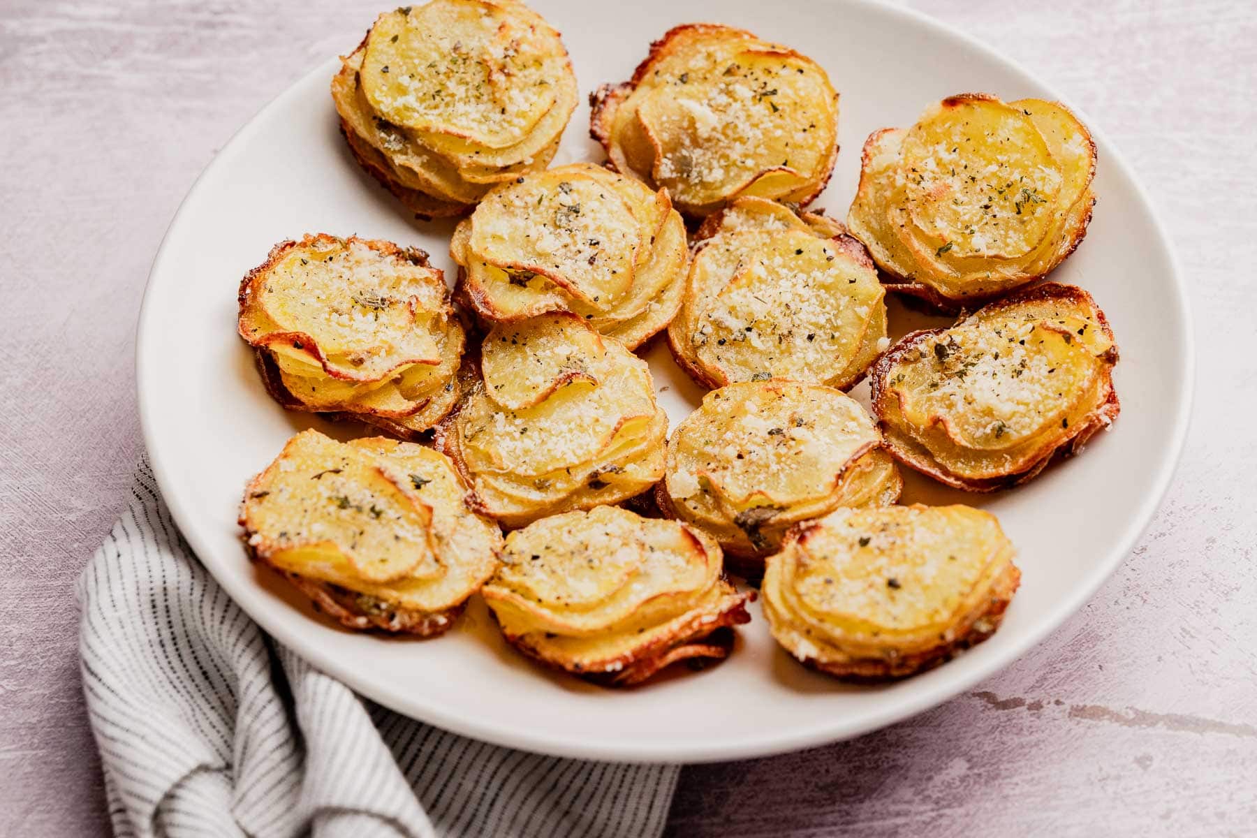 Recipe for Delicious, Easy and Unusual Muffin Tin Potato Stacks - The ...