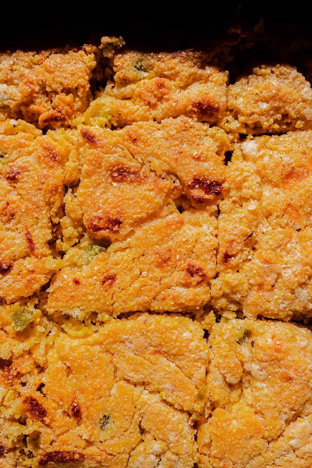 Gluten-Free Jalapeño Cheddar Butter Swim Cornbread - MOON and spoon and yum